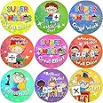 144 Maths Awards 30 mm Reward Stickers for School Teachers, Parents ...