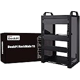 GeeekPi DeskPi RackMate T2, 10 Inch 12U Server Cabinet, 260mm Depth ...