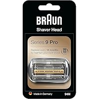 Braun Series 9 Pro electric shaver head, replacement shaving part compatible with Series 9 Pro ...