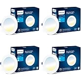 PHILIPS StarFit 7-watt Round LED Downlighter | 3 Colors in 1 Concealed JB LED Downlight | LED ...