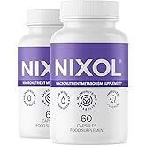 Nixol - All Natural/Weight Management Support - 60 Capsules - Vegan/New ...