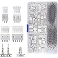 QLOUNI 560 Stück 2,54mm JST-XHP JST Stecker Kit, 2,54mm Pitch Weiblich Pin Header, JST-PH 2/3 ...