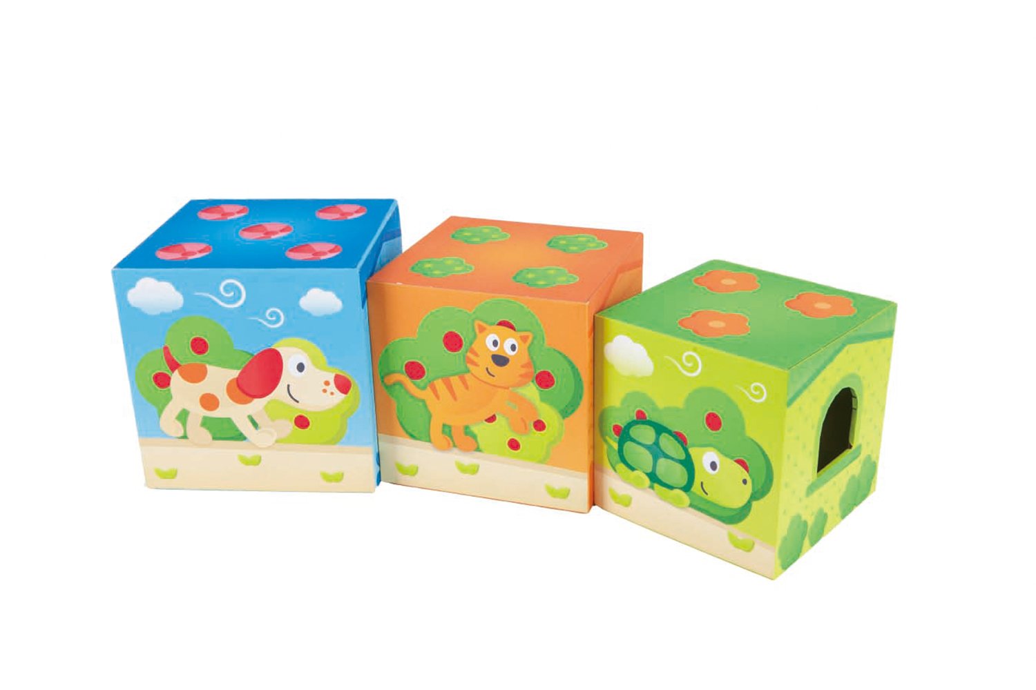 Cubos Apilables Pepe & Friends - Juguete Educativo para Niños