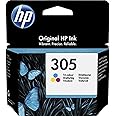 HP 305 3YM60AE Tricolor Original Ink Cartridge Compatible with HP ...