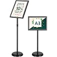 WenYa A3 Sign Holder Adjustable Aluminium Poster Stand Interchangeable ...
