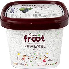 True Froot Freshly Frozen Grapes Fruit Blend 1Litre