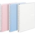 Kokuyo Campus Smart Ring Binders 3 Pack, B5 Light Colors Binder Notebooks, Up to 25 Sheets 26 ...