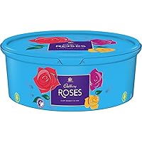 Cadbury Roses Tub 550g Milk Chocolates Assortment : Amazon.co.uk: Grocery