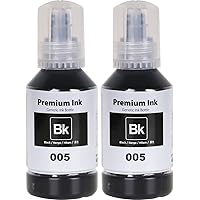 005 Ink Black Refill Ink Bottles for Epson M2140, M1100, M1120, M1140 ...