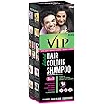 Buy VIP HAIR COLOUR SHAMPOO 180ml Black for Men & Women | Alternate to ...