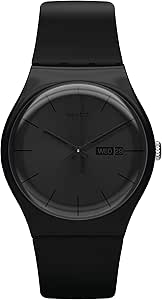 Swatch Gents Black Rebel Watch SUOB702 : Amazon.co.uk: Watches