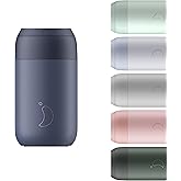 Chilly's Original Coffee Cup - Thermal Travel Mug for Cold & Hot Drinks ...
