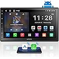 ATOTOZONE A5L Android Double Din Car Stereo Wireless CarPlay Android Auto, 7" IPS Touchscreen ...