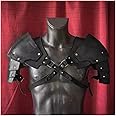 Medieval Steampunk Shoulder Armor, Leather Rivet Viking Warrior ...
