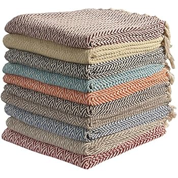 EHC 100% Handwoven Large Cotton Sofa Single Double Bed Throw Arm Chair ...