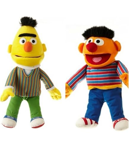 Sesamo Strada Bert Carino E Sicuro Elmo Elmo, Perfetto Per I Regali