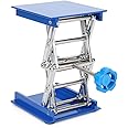 Laborständer, 100 x 100mm Labor Scherenheber, Blau Galvanisierter ...