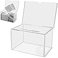 Deflecto Classicimage Suggestion Box Clear - Ideal for Business Cards ...