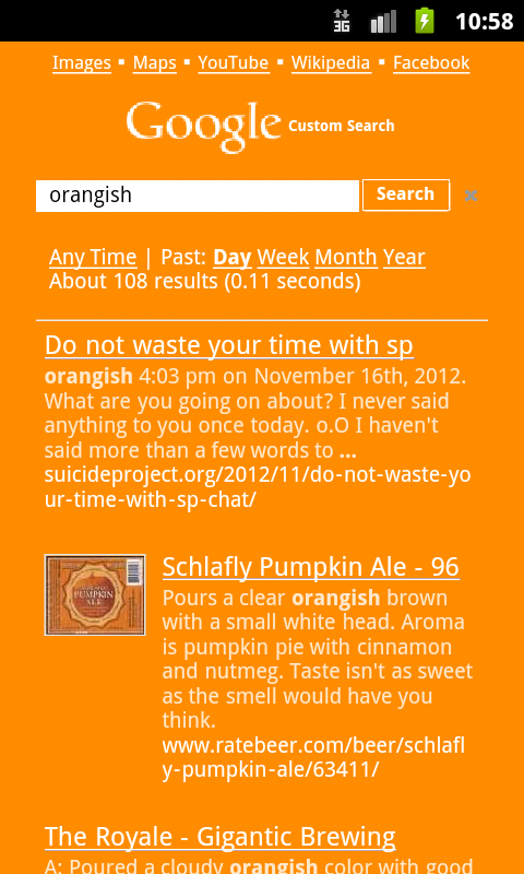 Orange Search for Google : Amazon.co.uk: Apps & Games