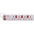 ANCHOR 250V 1440W Power Strip 6 Way with Single Switch : Amazon.in ...