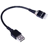 Akasa External to Internal USB Adapter | External USB Type A Male to ...