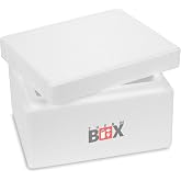 THERM BOX frigolitbox 13 W 40 x 30 x 32 cm vägg 5 cm volym 13,2 l ...