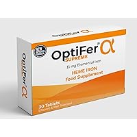 OptiFer Alpha Supreme - Natural Heme Iron : Amazon.co.uk: Health ...