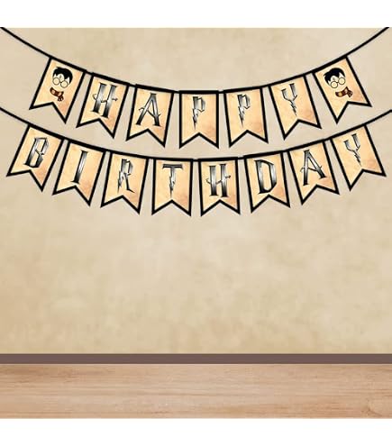 Harry Potter Birthday Bunting Harry Potter Banner (Free Printable