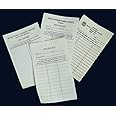 STANDARD Library Due Date Slips, Pack of 1000 : Amazon.in: Office Products