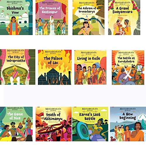 Buy MAHABHARATA STORIES (SET OF 12 BOOKS) Book Online at Low Prices in ...