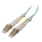 Buy LC to LC OM3 Fiber Patch Cable Multimode Duplex - 3m 9.84ft 50 125 10Gb Aqua - Beyondtech ...