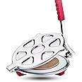 Buy BLLUEX 7.5 inch Stainless Steel Roti Press Maker Machine for Making ...
