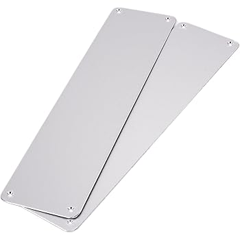 258mm White Plastic Finger Plate: Amazon.co.uk: DIY & Tools