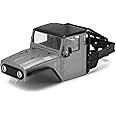 INJORA 87g IR40 Truck Body Shell with Tube Cage for 1/18 TRX4M Defender ...