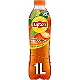 Lipton Té helado con sabor a limón, cero azúcar y bajo en calorías ...