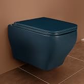 Hindware Fabio Neo Wall Hung Western Commode for Bathroom | Made of ...