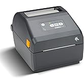 Zebra - GK420t Thermal Transfer Desktop Printer for labels, Receipts, Barcodes, Tags, and Wrist ...