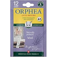 Orphea Anti Moth Strips - Floral Scented Moth Repellent for Wardrobes ...