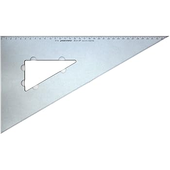35cm 350mm Professional Metric Plastic Set Square Drawing Drafting ...