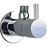 Jaquar AQT-CHR-3057 Brass Angle Valve Cock (15 mm, Silver) : Amazon.in ...