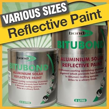 1 x 500ml White Solar Reflect Paint Polycarbonate Glass Conservatory ...