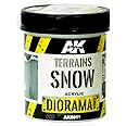 AK Interactive Terrain 250ml Snow : Amazon.co.uk: Toys & Games