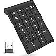 Amazon.in: Buy Wireless Number Pad, Numeric Keypad 22 Keys Portable 2.4 ...