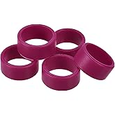 sourcing map Silicone Rubber Bands Rings Non-slip 1" White for Wrapping ...