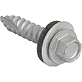 TechFast Sheet to Timber Roofing Screws | 6.3 x 32mm | Elementech | Bag 100 : Amazon.co.uk: DIY ...