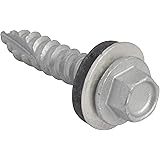 TechFast Sheet to Timber Roofing Screws | 6.3 x 45mm | Elementech | Bag 100 : Amazon.co.uk: DIY ...