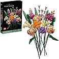 LEGO Icons Flower Bouquet - Artificial Flowers Set for Adults incl ...