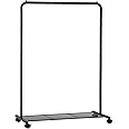 SONGMICS Clothes Rack, Clothes Rail on Wheels, Metal Clothing rail for ...