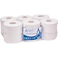 Andarta - 2Ply Mini Jumbo White Toilet Rolls with 62mm Core - Pack of ...