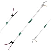 Sharpex 4.4 Feet Long Arm Long Reach Picker Stick | Heavy Duty 4.4 Feet ...